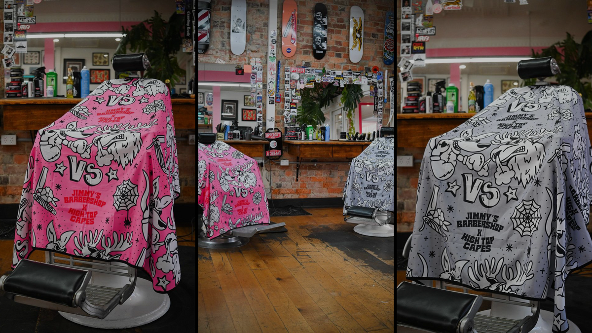 Barber Capes for Barbershops & Salons | High Top Capes – High Top Capes ...