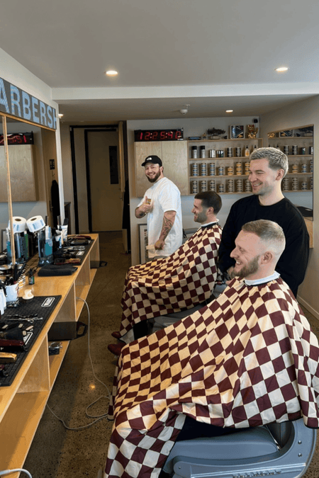 Check Barber Cape from High Top Capes – High Top Capes Inc.